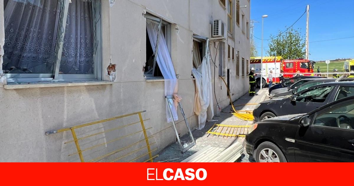 Explota una casa en Villaconejos: revienta los tabiques del edificio y deja tres heridos