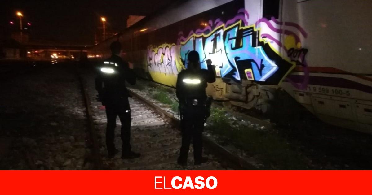 Golpe contra los grafiteros de trenes: once detenidos en Galicia y Castilla y León por daños de ...