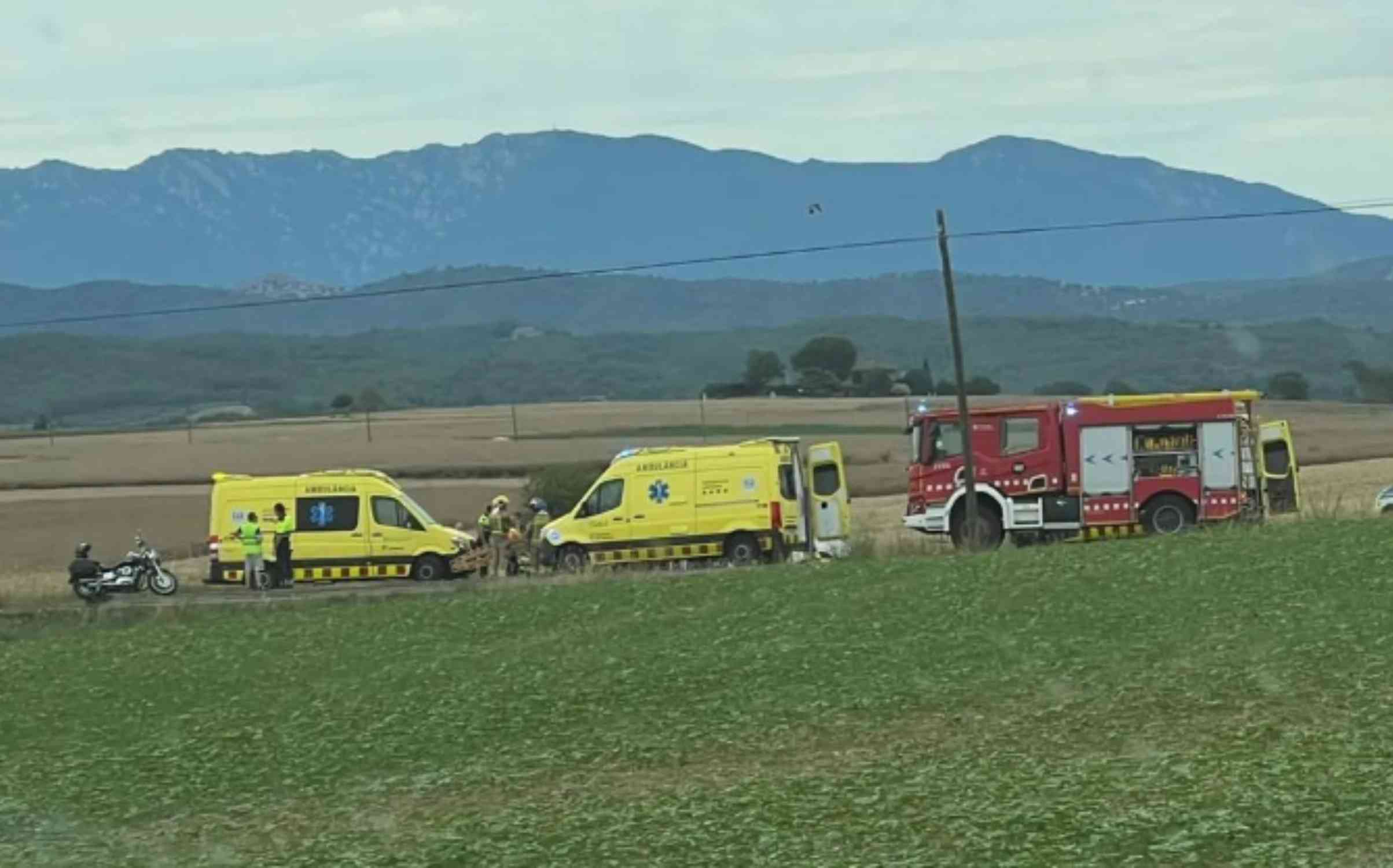 Un choque frontal en el Alt Empordà deja cuatro heridos: una menor ...