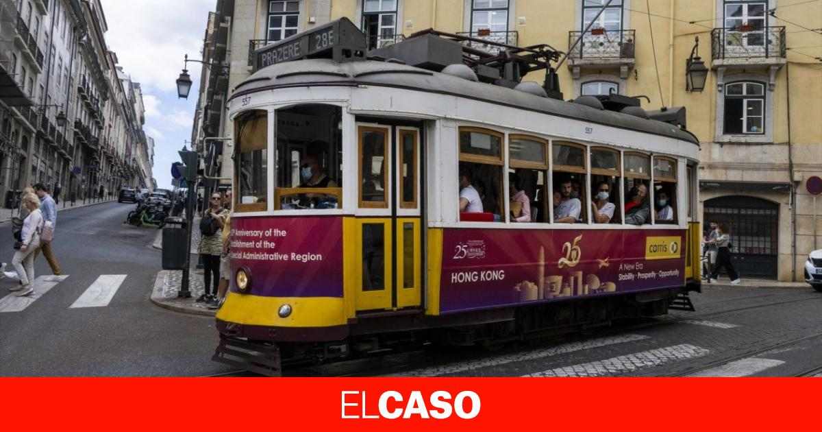 Accidente de tranvías en Lisboa: un choque entre dos vehículos llenos ...
