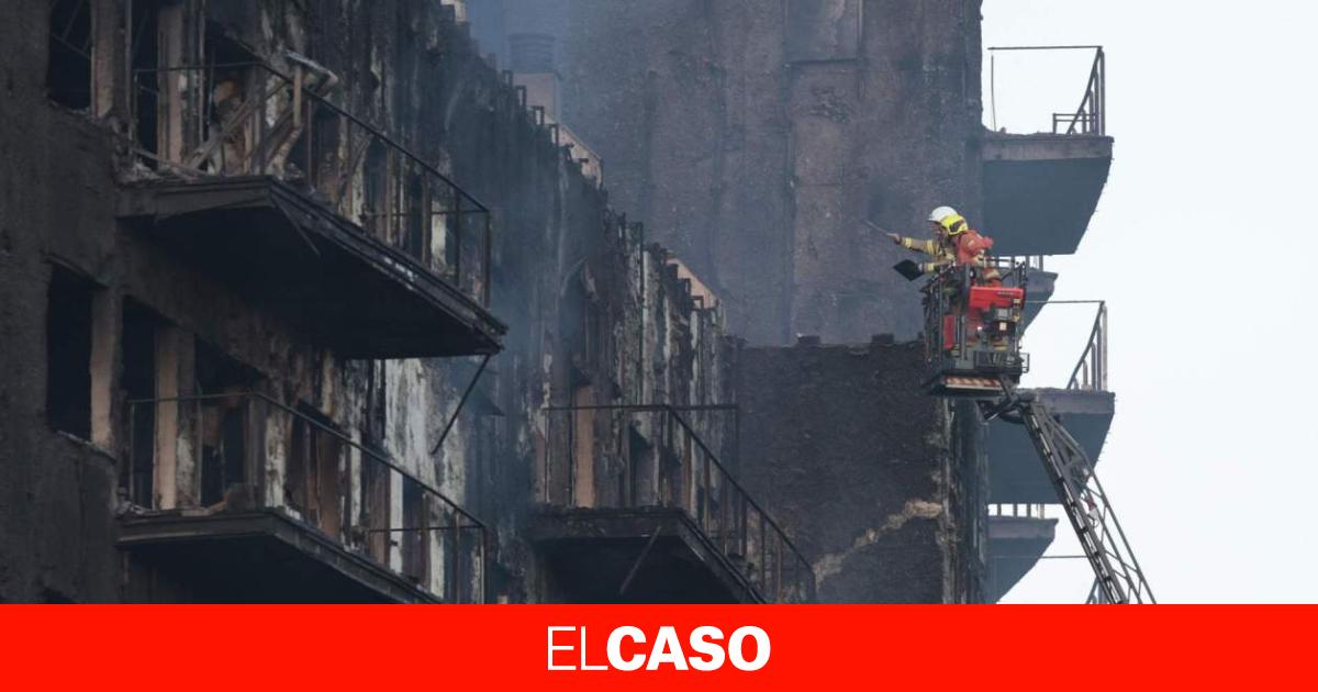 Se espera lo peor en el edificio de València: 10 muertos y 15 ...