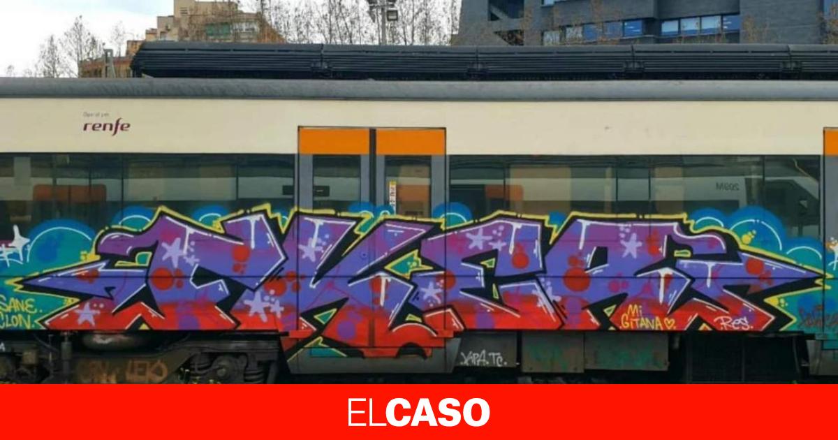 Unos grafiteros de Barcelona activan el freno de emergencia para vandalizar los trenes: 200.000 ...