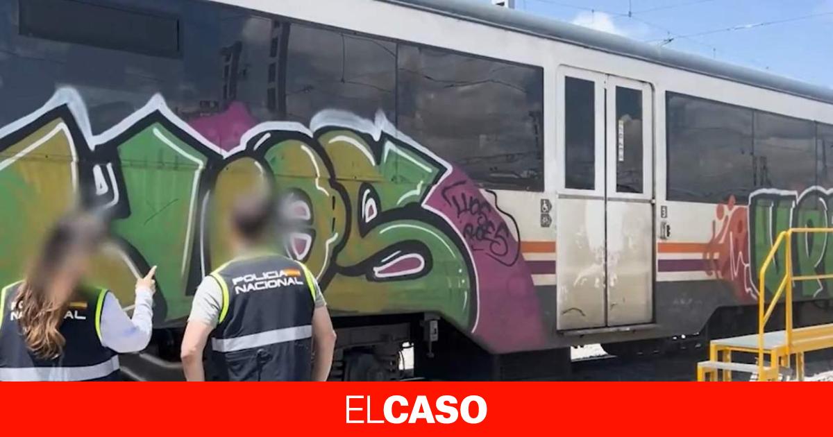 Golpe contra los grafiteros de trenes en Barcelona y otras ciudades: los daños superan el millón ...