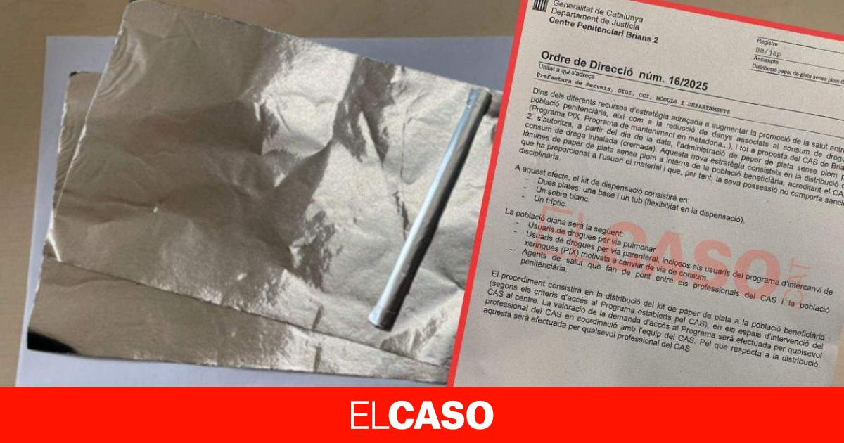 Brians 2 autoriza repartir papel de plata entre los internos para ...