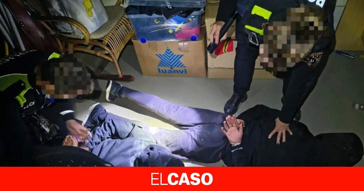 Tres lladres rebenten les finestres i es colen a robar en un centre ...